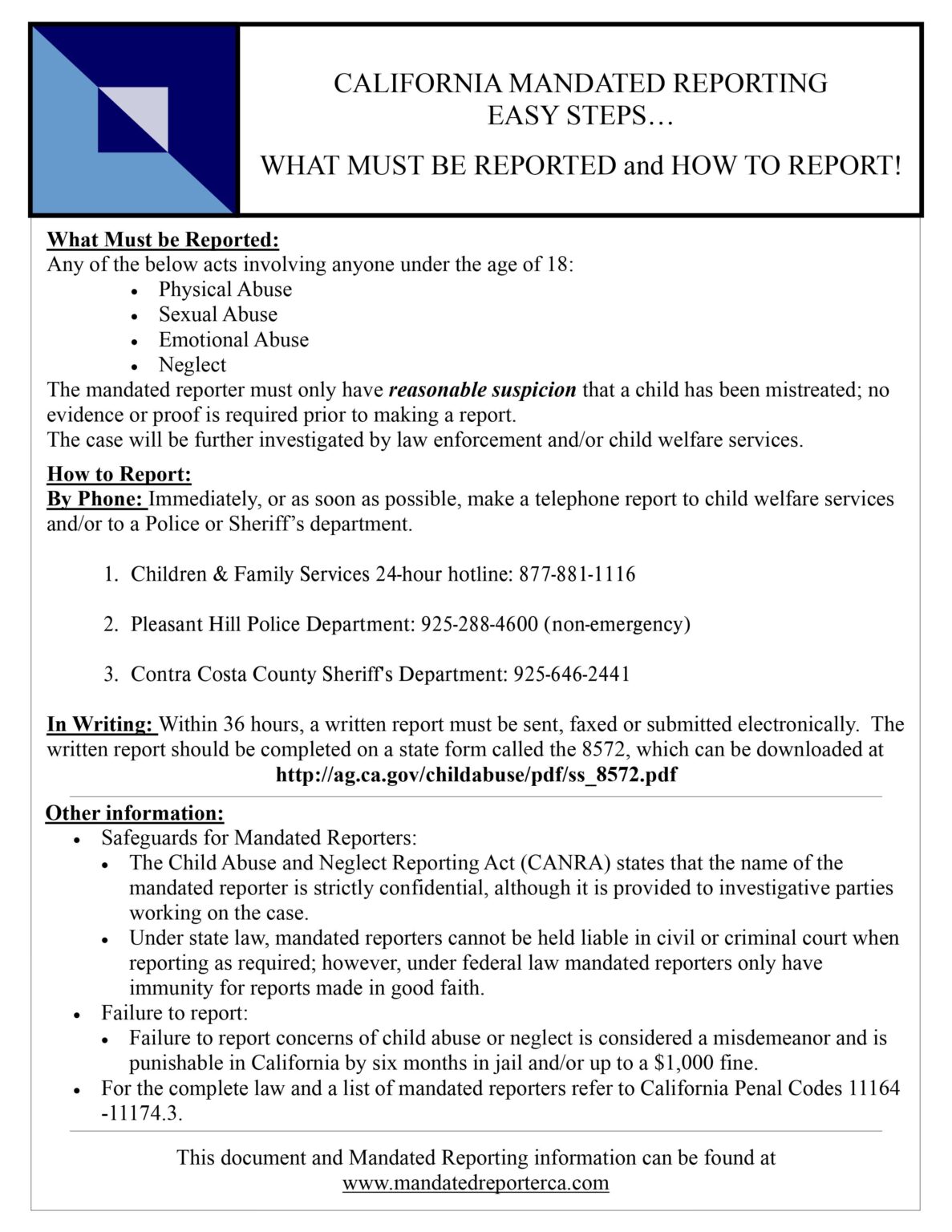 Safety & Training – Pleasant Hill Baseball Association